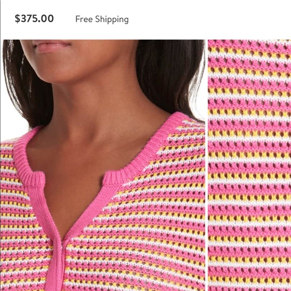 Victor Glemaud | Sweaters | New Collection Victor Glemaud Pink Cardigan ...
